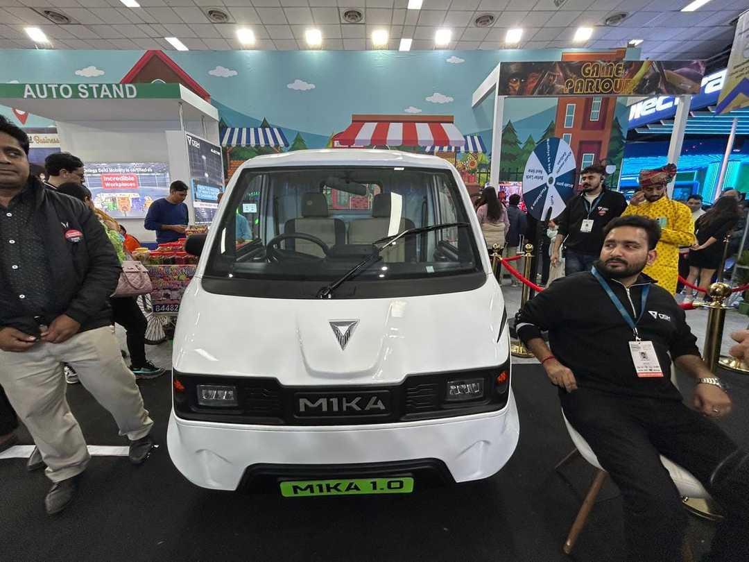 Omega Seiki Launches M1KA 1.0 Electric Truck at Auto Expo 2025