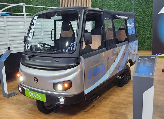 EKA 6S Electric Auto Rickshaws Launched at Auto Expo 2025