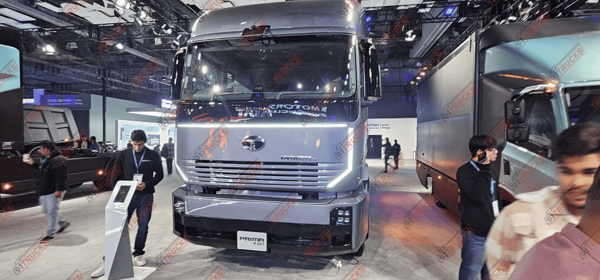 Tata Motors Debuts Prima H.28 Hydrogen Truck at Auto Expo 2025